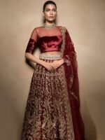 100+ Modern Lehenga Blouse Designs