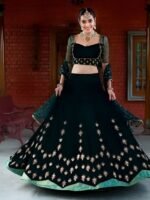 100+ Modern Lehenga Blouse Designs