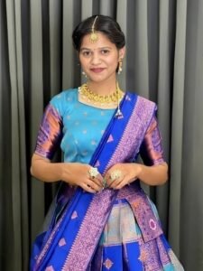 Banarasi Dupatta Draping Styles For Lehenga